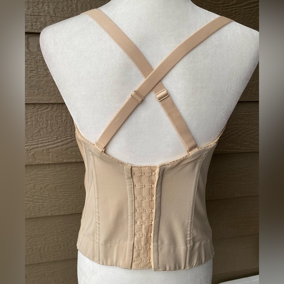 Elila | Intimates & Sleepwear | Elila 38g 38dddd Nude Long Line Bra ...